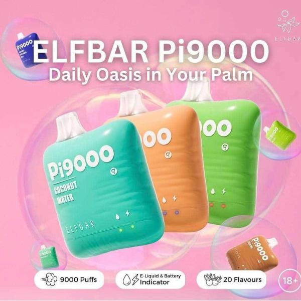 Elf Bar Pi9000 Disposable Vape - Bamboo Aloe Ice – VapeBro